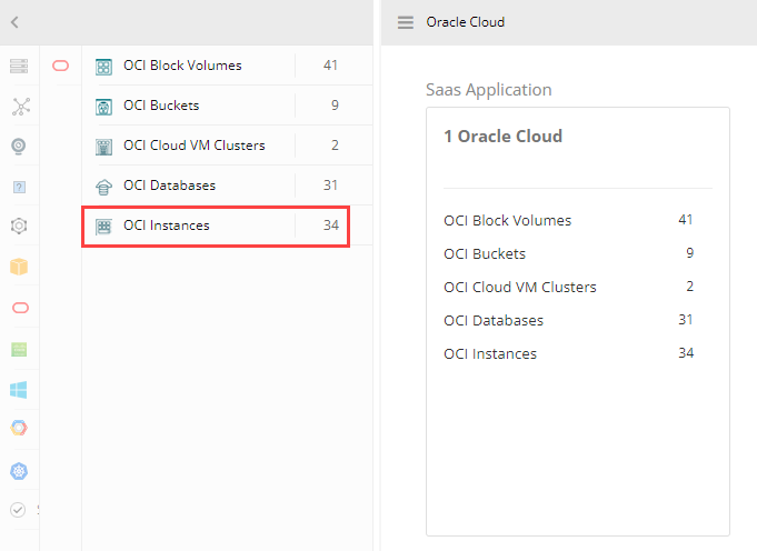 OCI Instances | OpsRamp Documentation